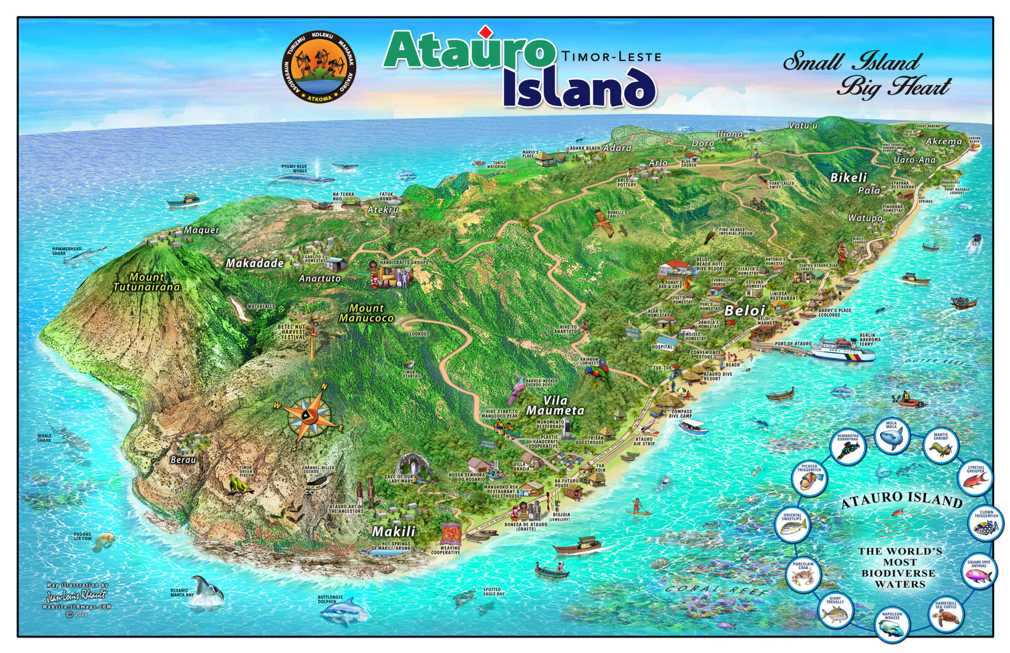 Where to Go: Beaches, Diving, Markets & Mountains - Ataúro Island